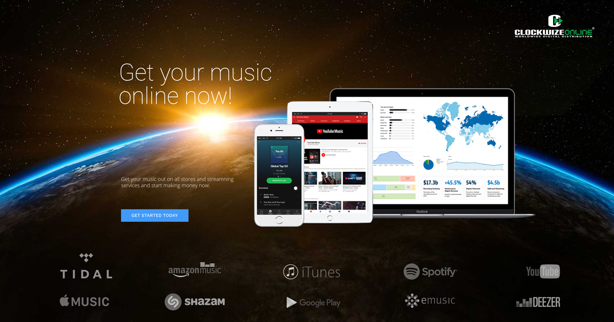 Clockwize Online | Get your music online now - worldwide